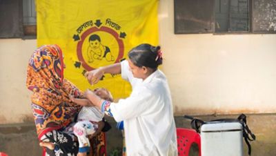 Keeping up the Pace of Child Immunizations in Bangladesh during the ...