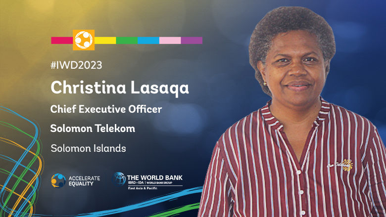 Christina Lasaqa, Solomon Islands: Ambitious, Confident, Responsible