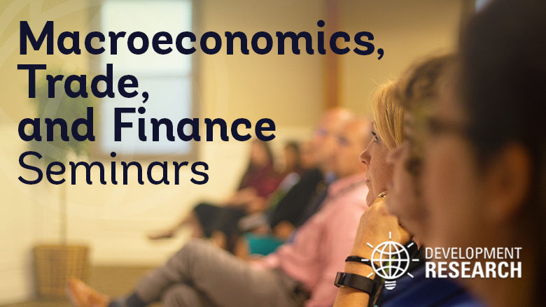 World Bank Development Economics Events