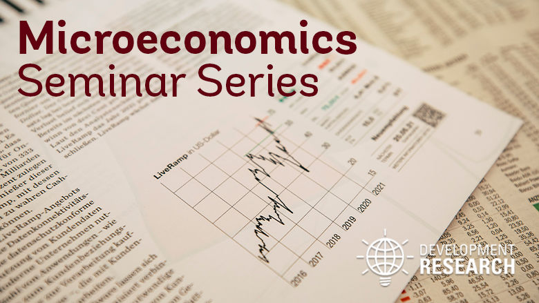 World Bank Development Economics Events