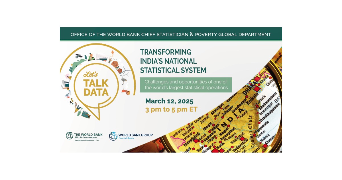 Event | LET'S TALK DATA | Transforming India's National Statistical System