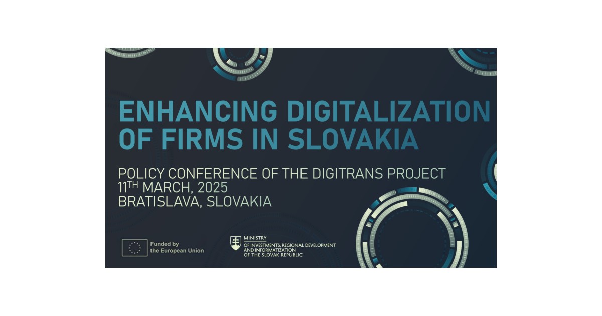 Event | Conference: Enhancing Digitalization of Firms in Slovakia