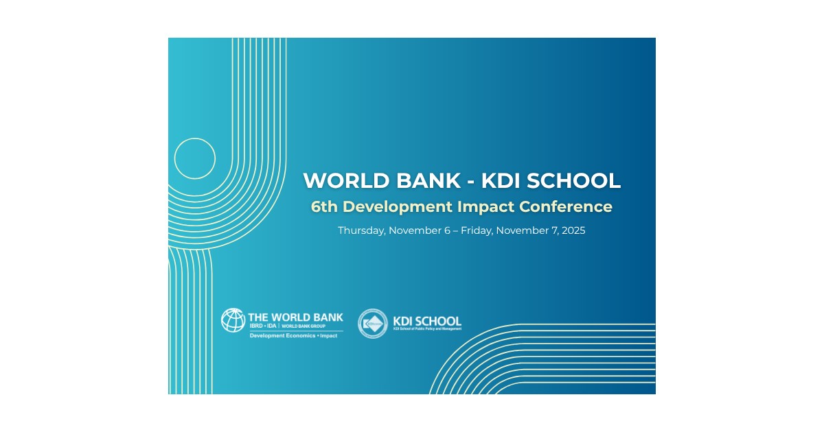 Event | The World Bank – KDI School 6th Development Impact Conference
