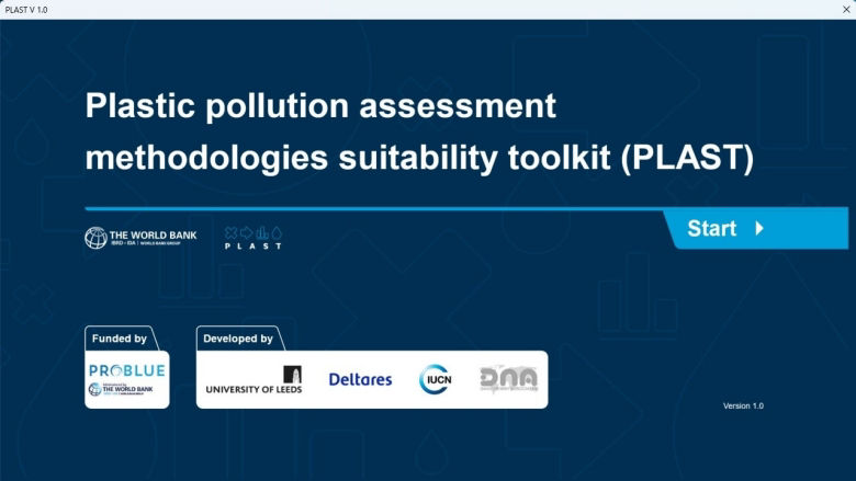 Plastic Pollution Assessment Methodologies Suitability Toolkit (PLAST)