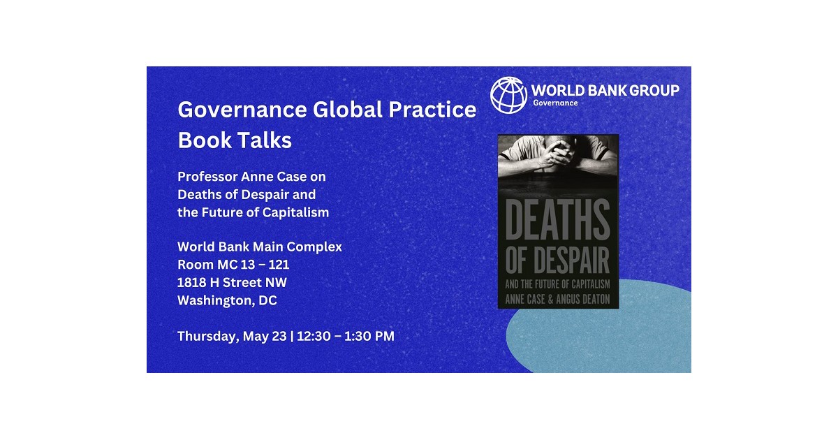 Event | Professor Anne Case on Deaths of Despair and the Future of ...