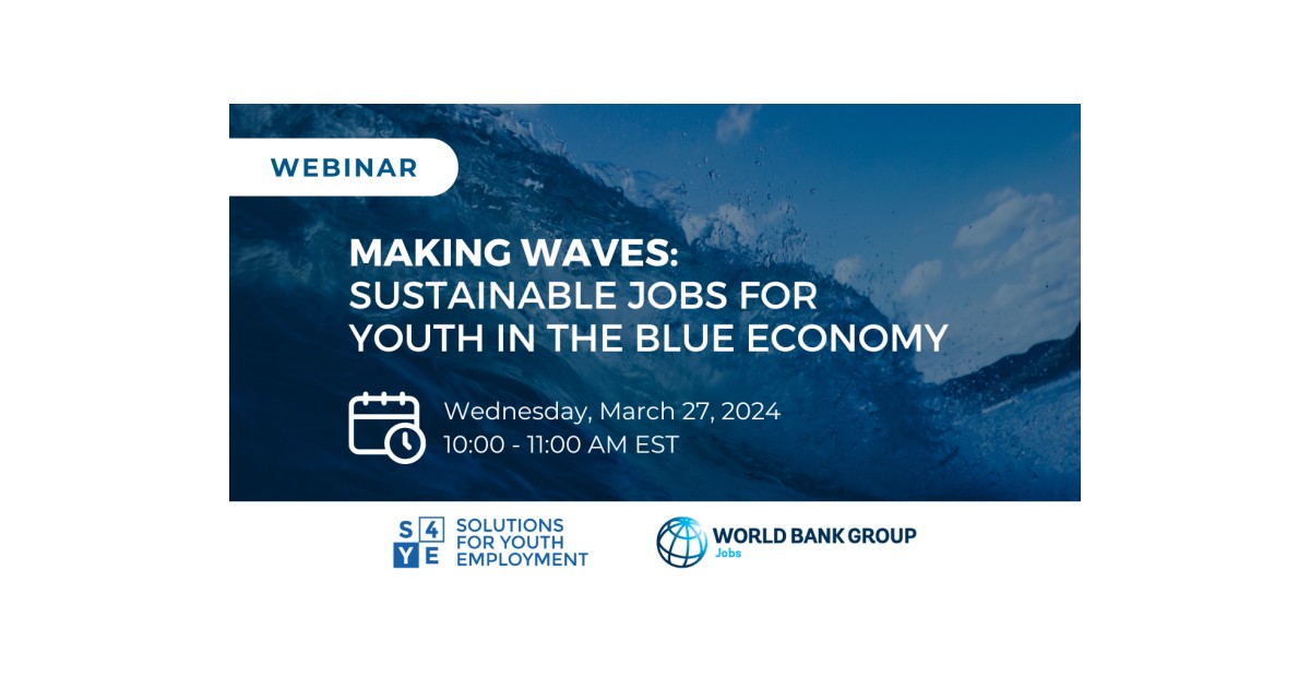 Event | Webinar | Making Waves: Sustainable Jobs for Youth in the Blue ...
