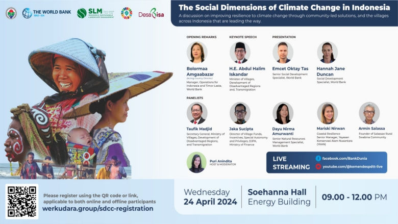 The Social Dimensions of Climate Change in Indonesia