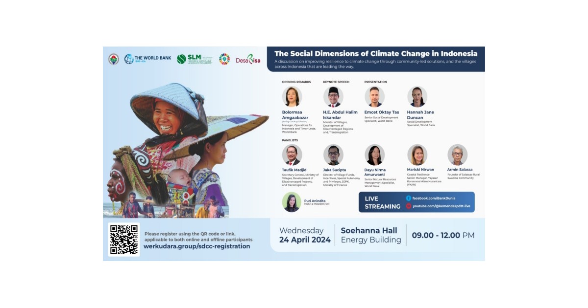 Event | The Social Dimensions of Climate Change in Indonesia