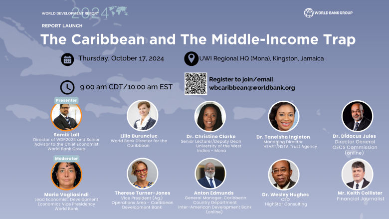 Caribbean Launch of 2024 World Development Report