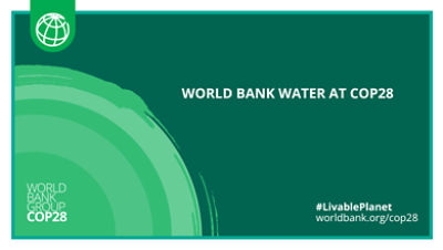 World Bank Water at COP28