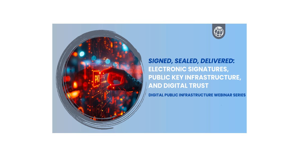 Event | Signed, Sealed, Delivered: Electronic Signatures, Public Key ...