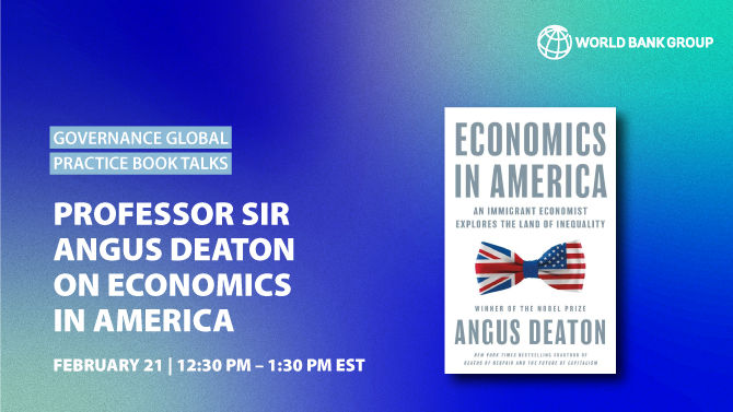 Professor Sir Angus Deaton on Economics in America