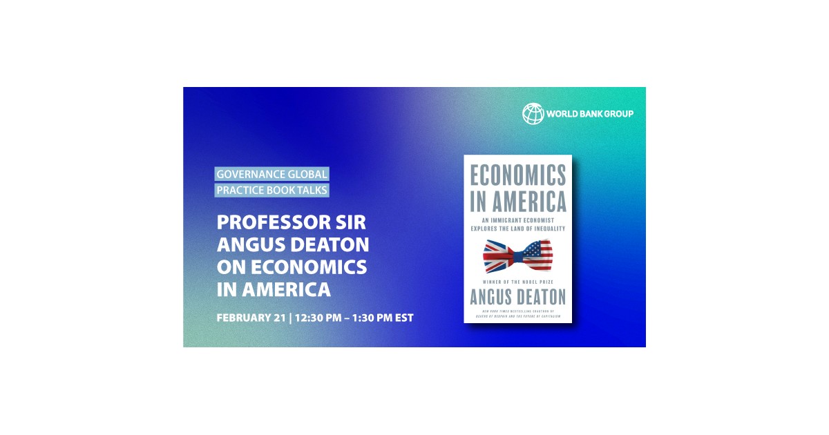Event | Professor Sir Angus Deaton on Economics in America
